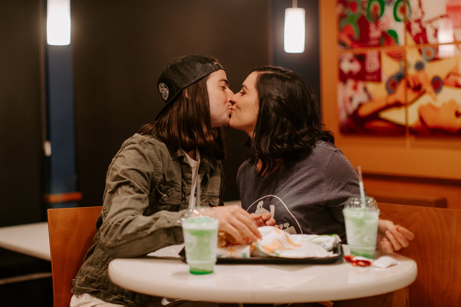 Couple Takes Engagement Photos At Taco Bell Ps Love