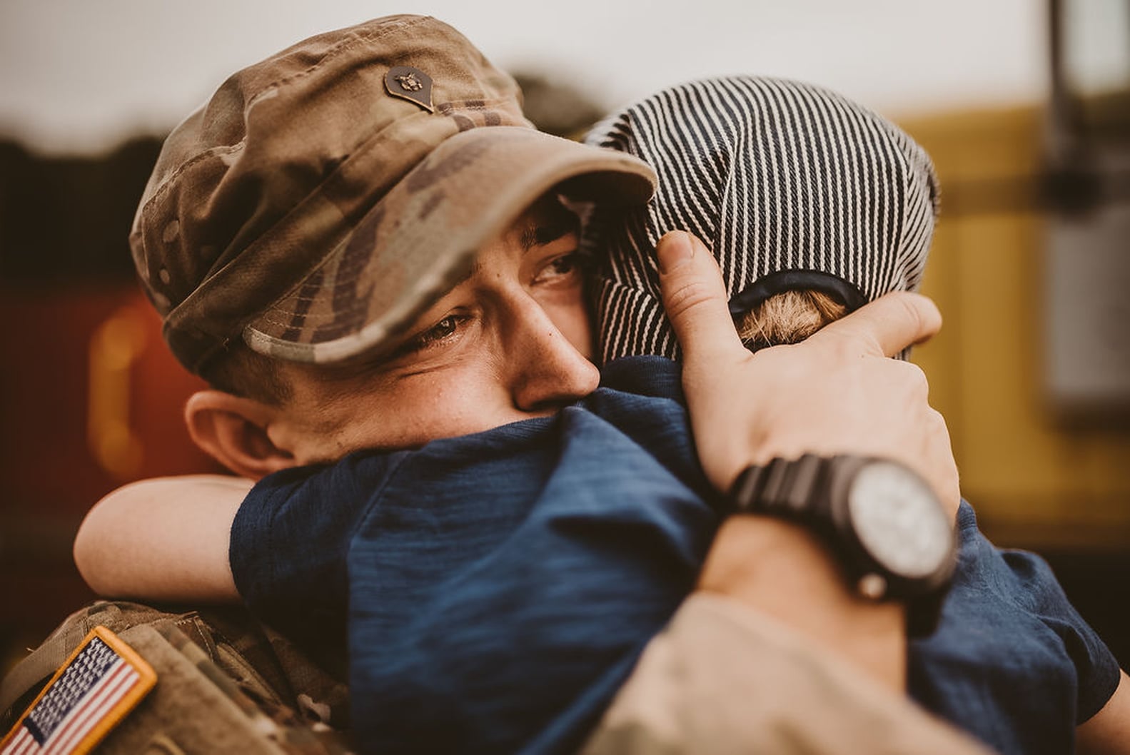 Military Dad Meeting His Baby For the First Time | Photos | PS Family
