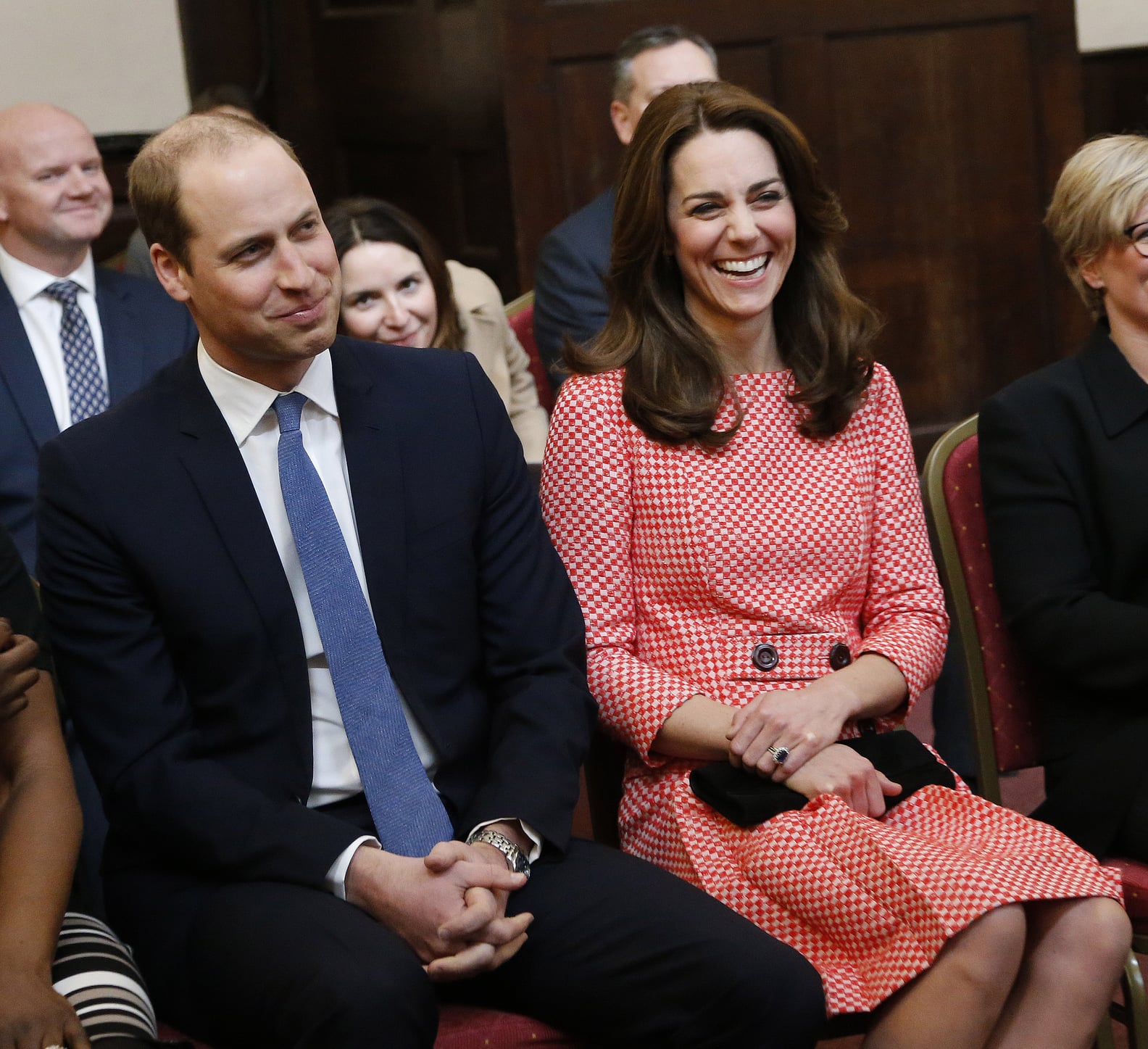 Pictures of Kate Middleton Laughing | POPSUGAR Celebrity