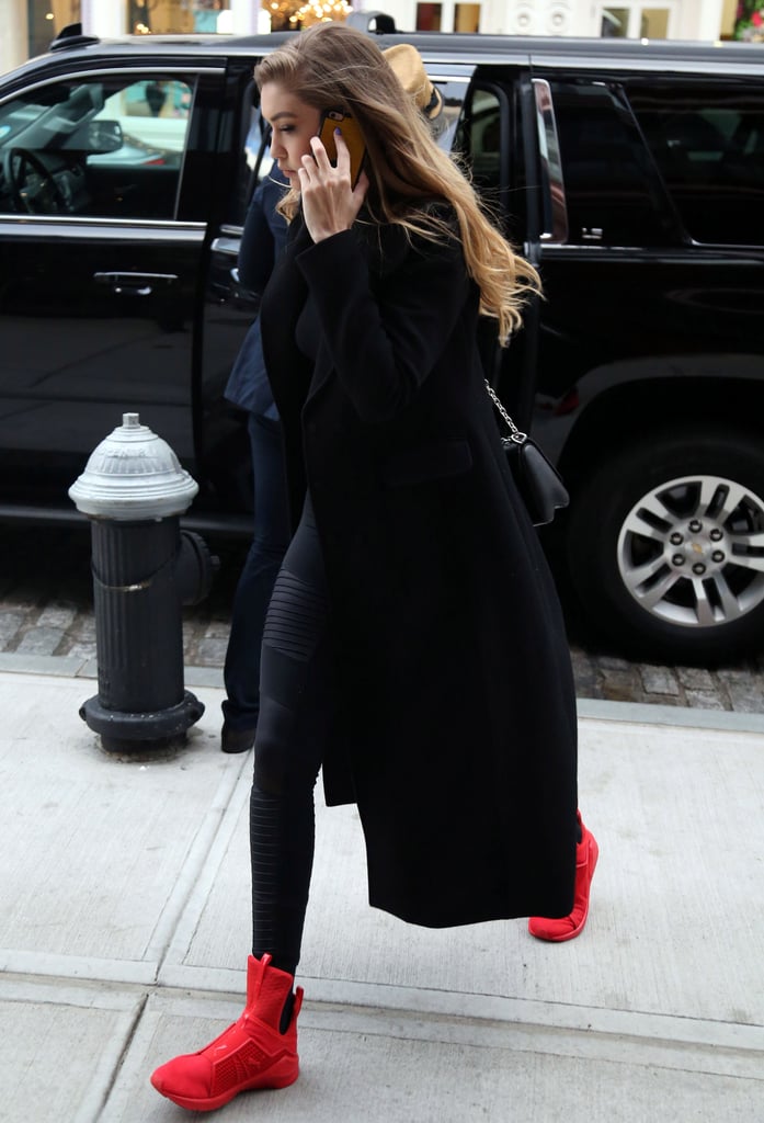 Gigi Hadid Workout Leggings | POPSUGAR Fitness