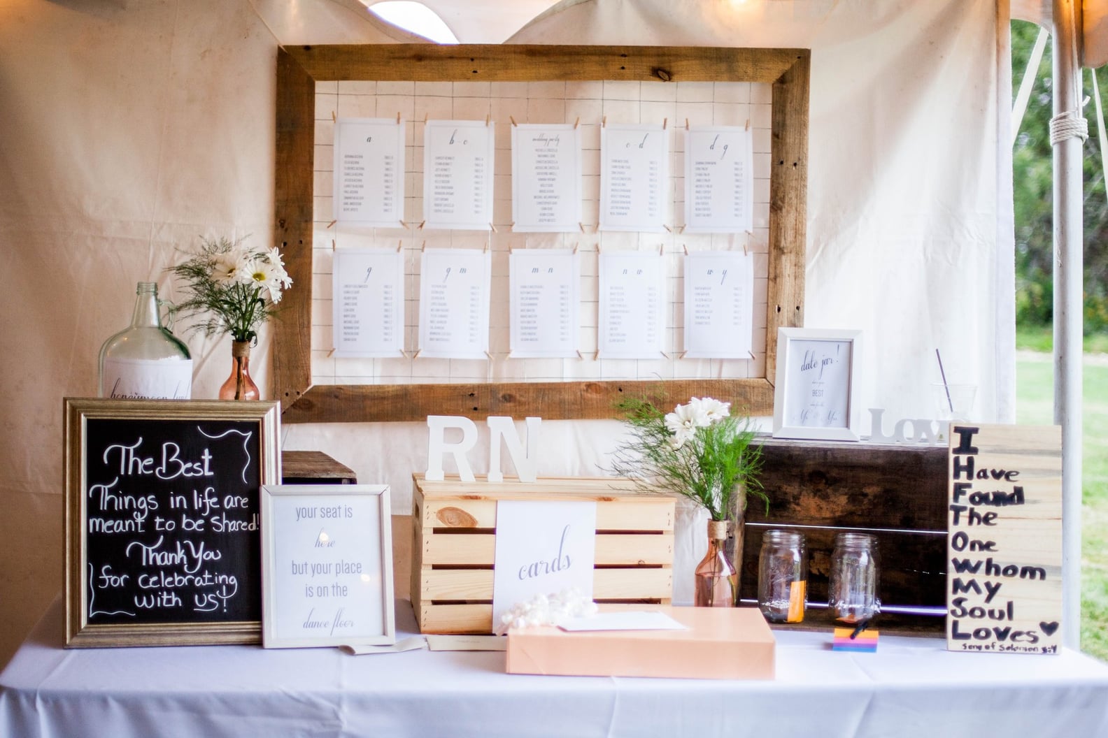 Wedding Reception Printables | PS Smart Living