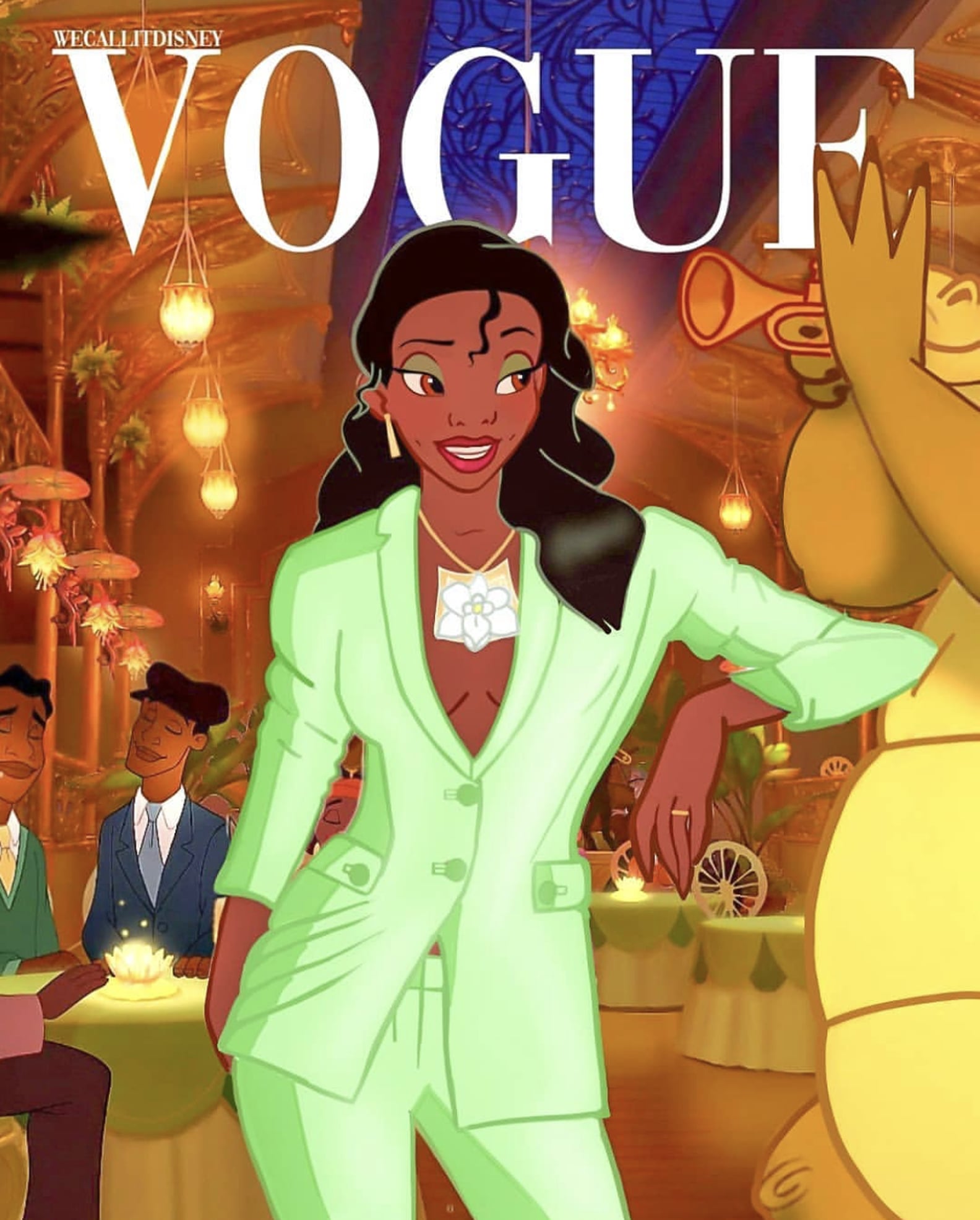 This Artist Gave Disney Princesses Their Own Vogue Covers | PS Smart Living