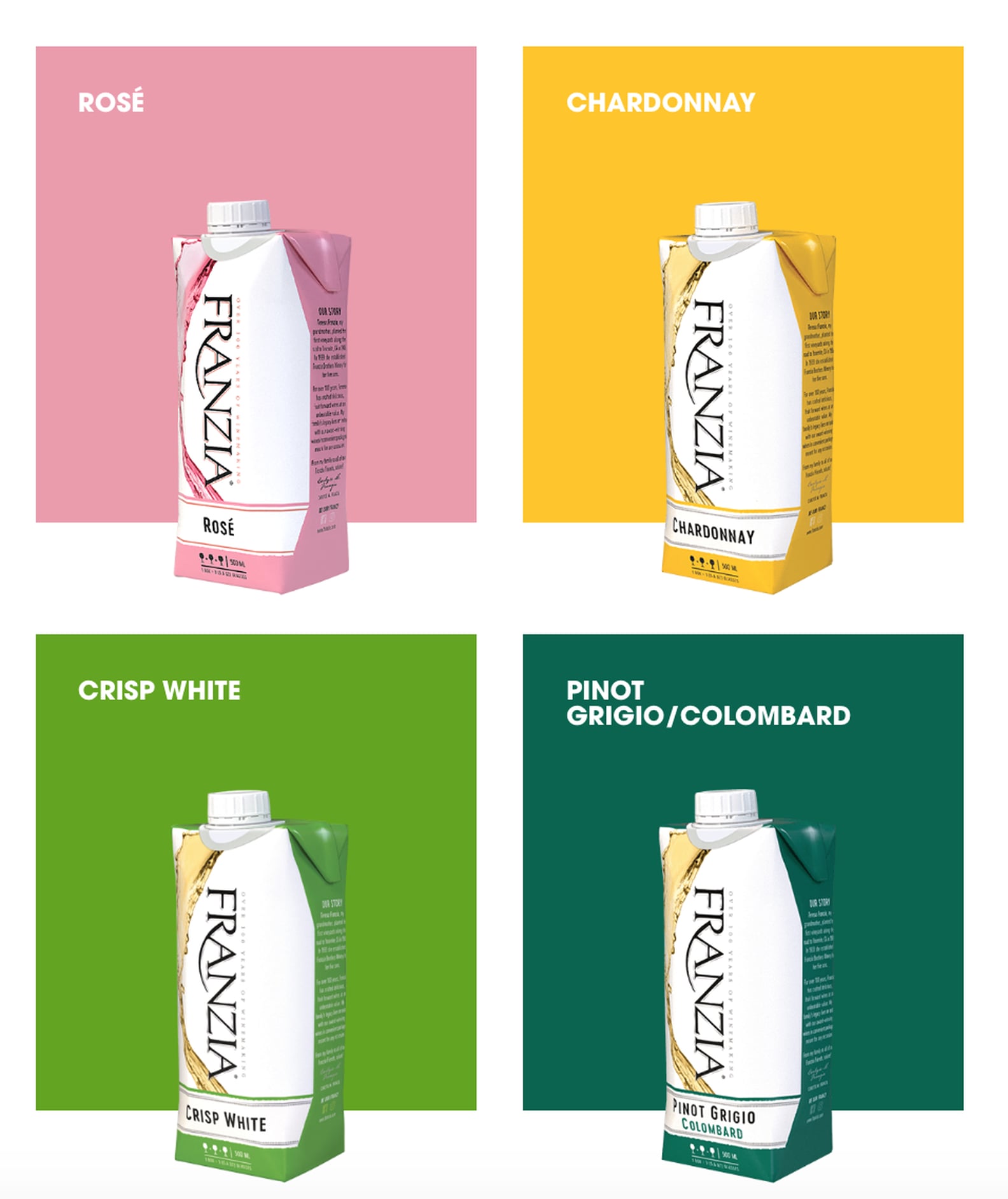 Franzia Little Franz Mini Wine Boxes | PS Food