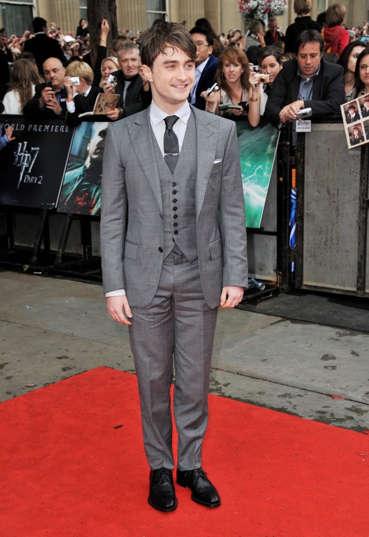Daniel Radcliffe | Harry Potter Premiere Red Carpet Outfits | POPSUGAR ...