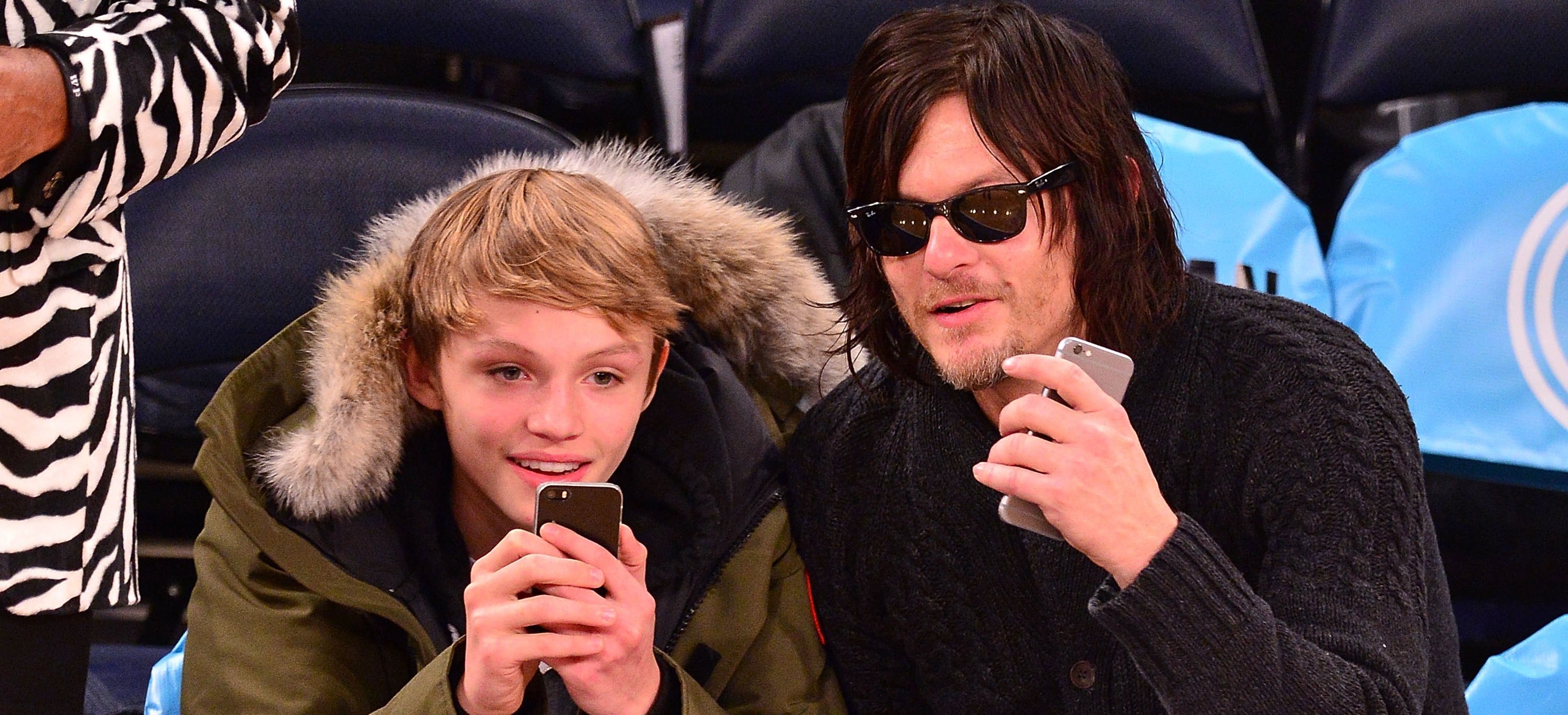 Norman Reedus and His Son Pictures | POPSUGAR Celebrity