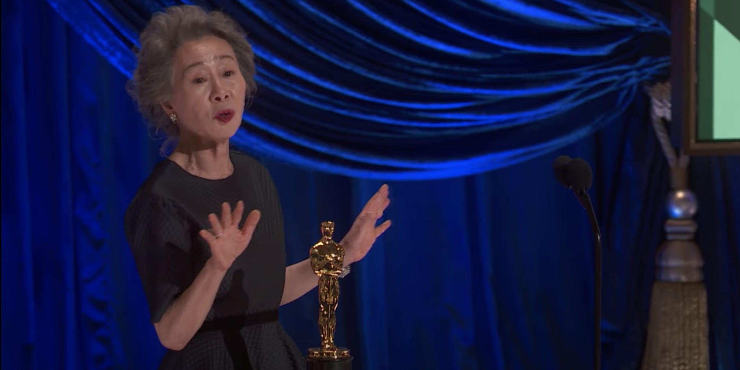 Yuh Jung Youns 2021 Oscars Acceptance Speech Video Ps Entertainment