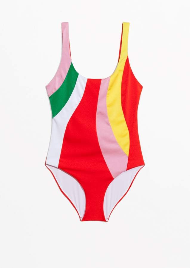 And Other Stories Colour Pop Swimsuit What To Shop Feb 12 18 2018