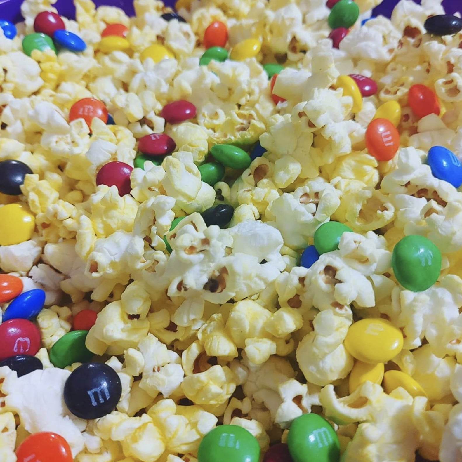 Popcorn Mixed With M&M's Is the Best Movie Snack | PS Food