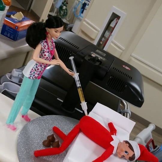 Elf on the Shelf at the Hospital Ideas | PS Family
