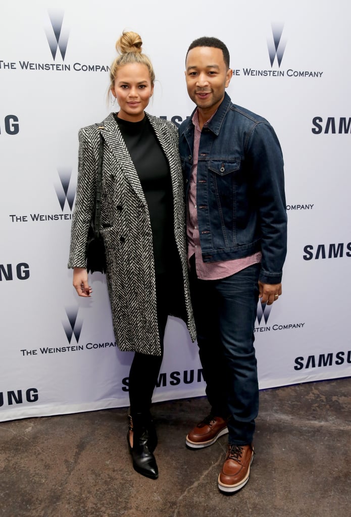 Chrissy Teigen and John Legend at Sundance Jan. 2016 | POPSUGAR Celebrity