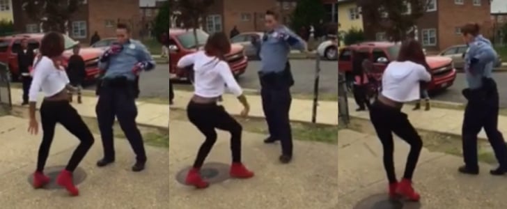 Cop Breaks Up Fighting Teens With Dance-Off | POPSUGAR Family