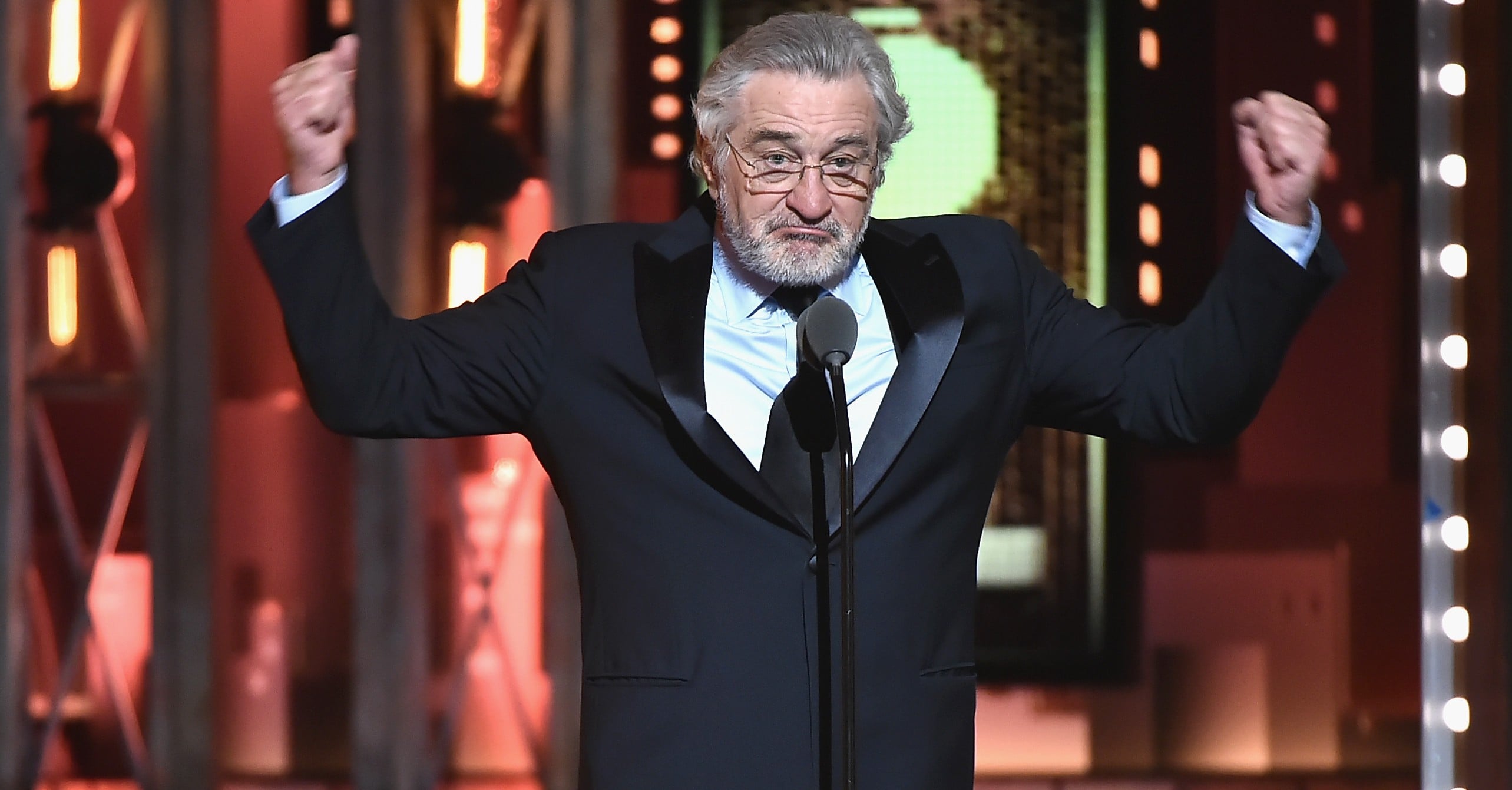 What Did Robert De Niro Say at the 2018 Tony Awards? | POPSUGAR Celebrity