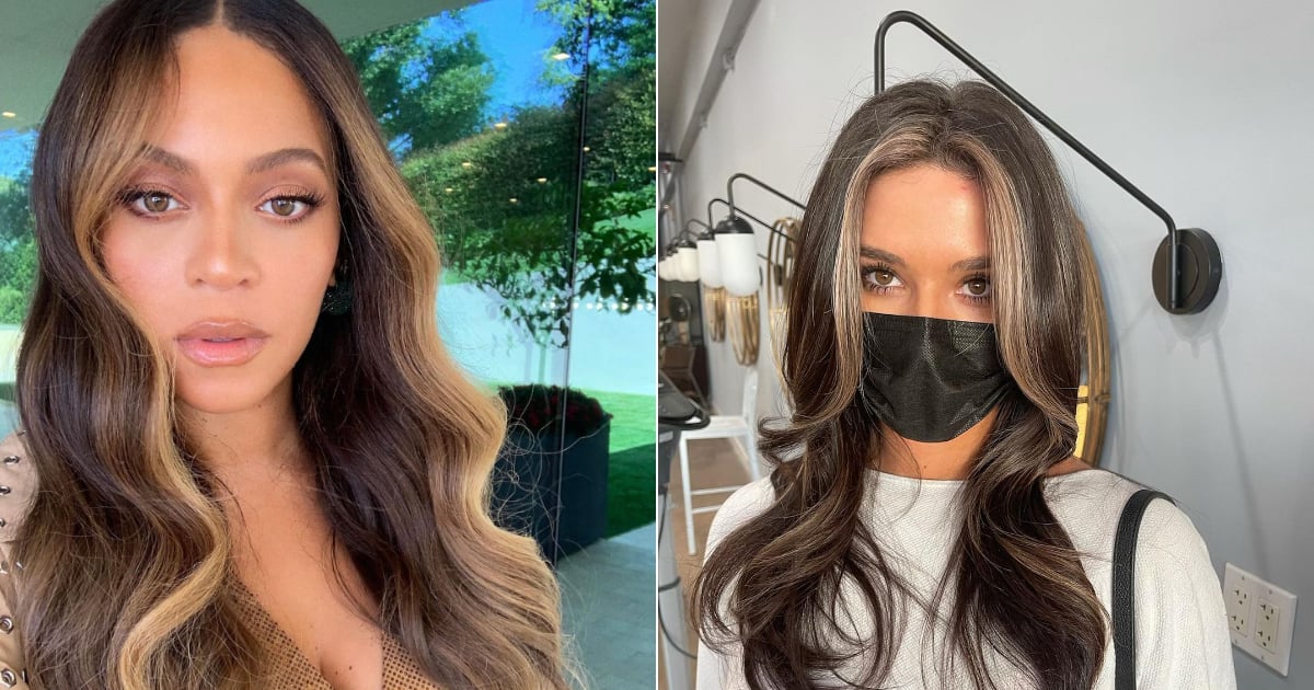 Money Piece Highlights Hair Color Trend | POPSUGAR Beauty