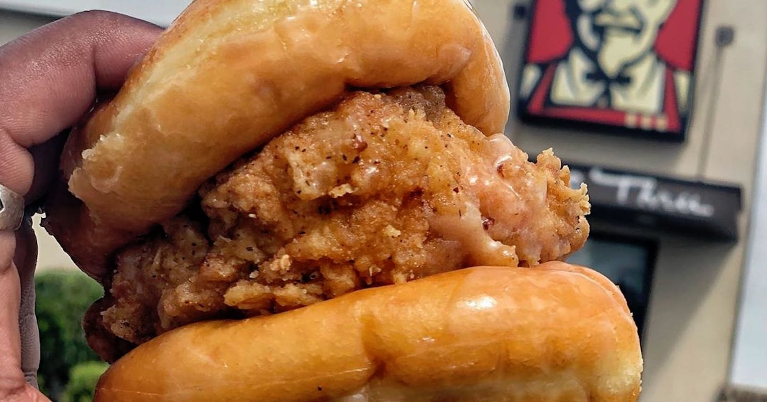 KFC Launching Fried-Chicken Doughnut Sandwiches Nationwide | PS Food