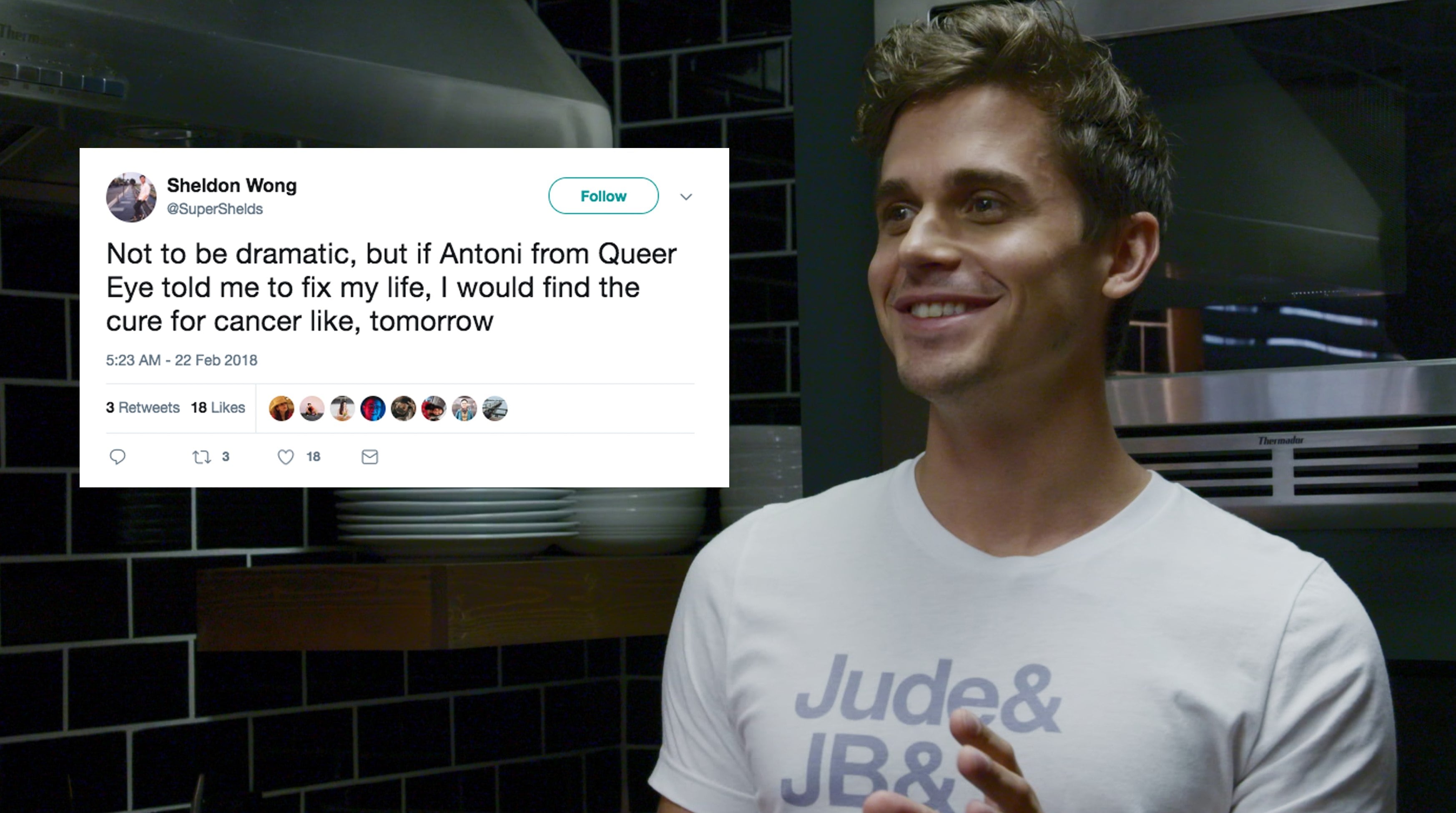 Antoni Queer Eye Reaction Tweets | PS Celebrity