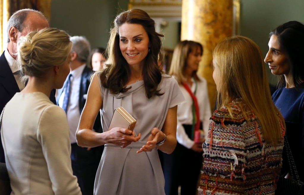 Kate Middleton Blue Roksanda Ilincic Dress May 2016 | POPSUGAR Fashion