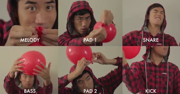 "99 Red Balloons" Played With Red Balloons | Video | POPSUGAR Celebrity