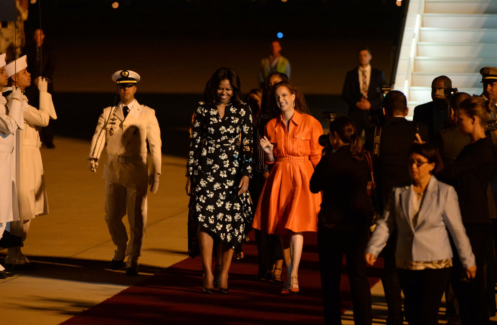 Michelle, Malia, and Sasha Obama in Morocco 2016 | Pictures | PS Celebrity