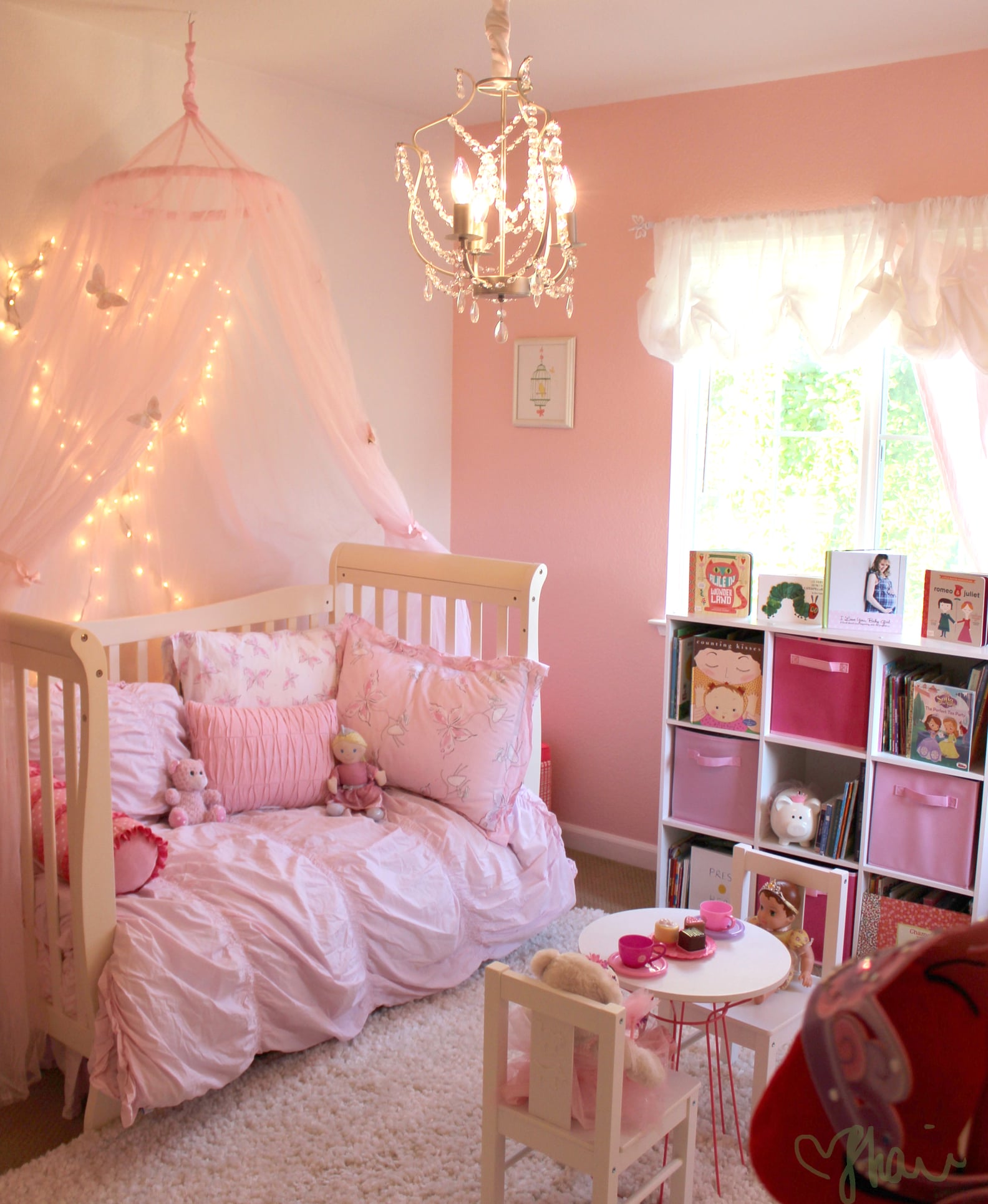 Pink Princess Butterfly Room For Girls | PS Family