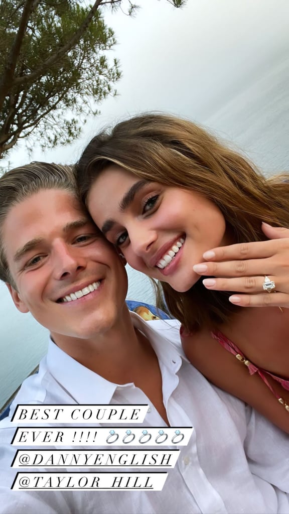 See Taylor Hill's Massive Engagement Ring From Daniel Fryer | POPSUGAR ...