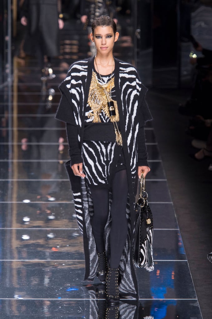 Balmain Fall 2017 Collection | POPSUGAR Fashion