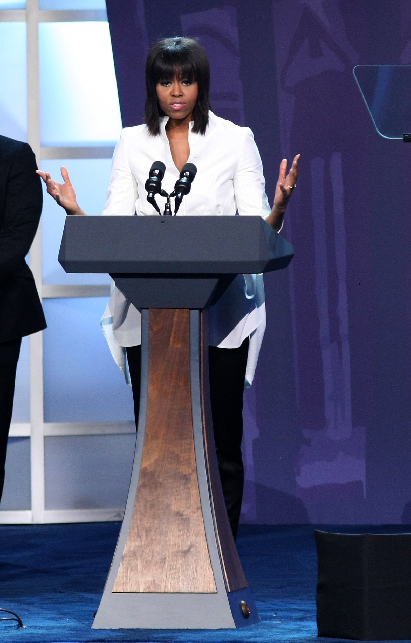 Michelle Obama's Best Hair, Nails, and Makeup Over the Years | PS Beauty