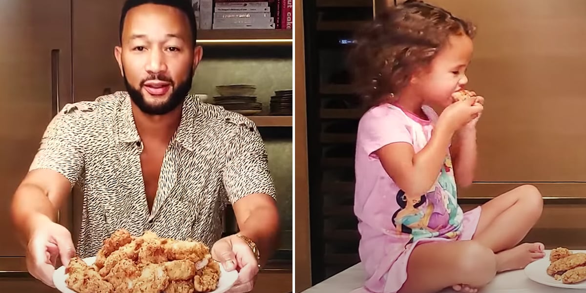 John Legend's Kid-Friendly Buttermilk Fried Chicken Recipe | POPSUGAR ...
