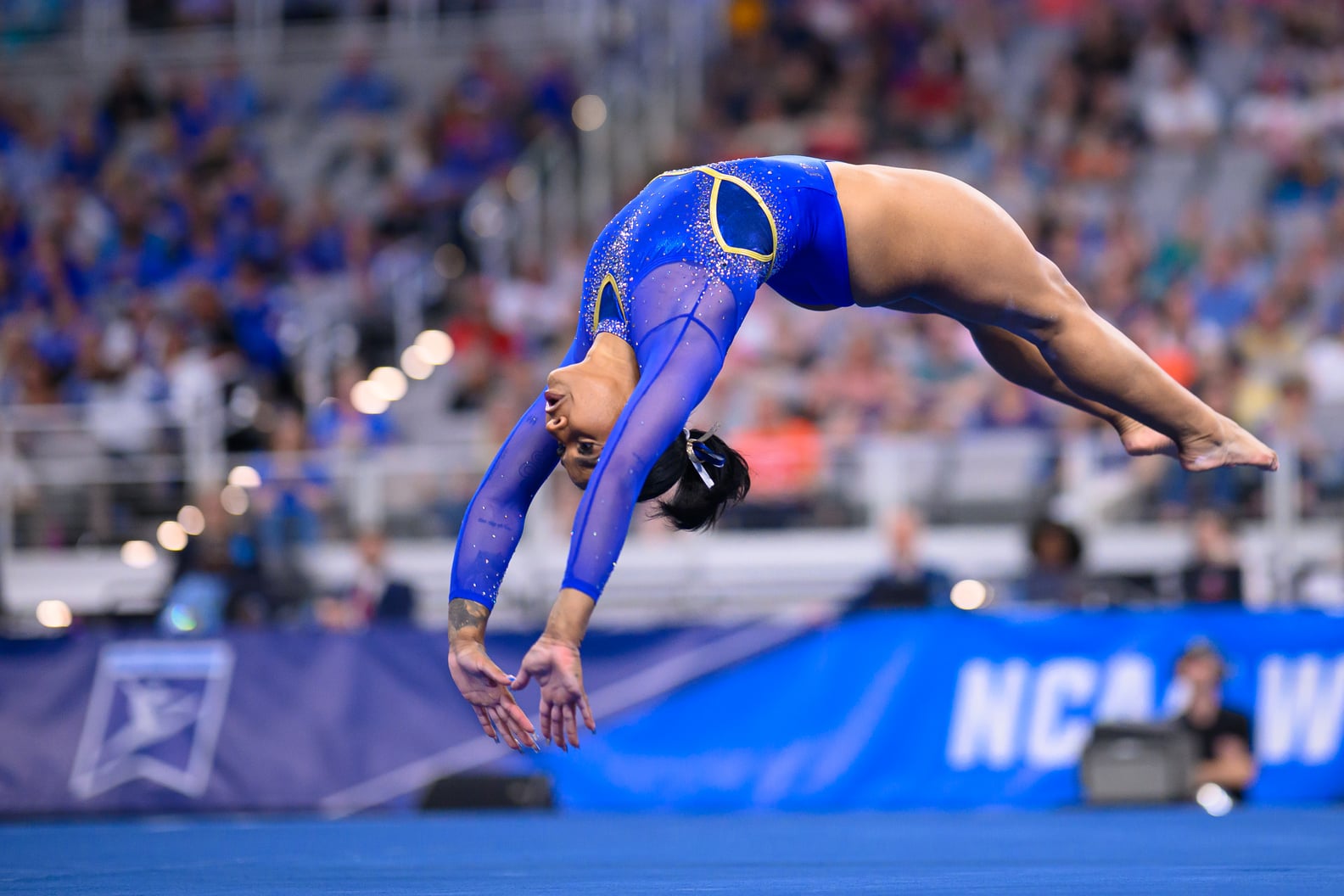 Jordan Chiles French Manicure | 2023 NCAA Semifinals | PS Beauty