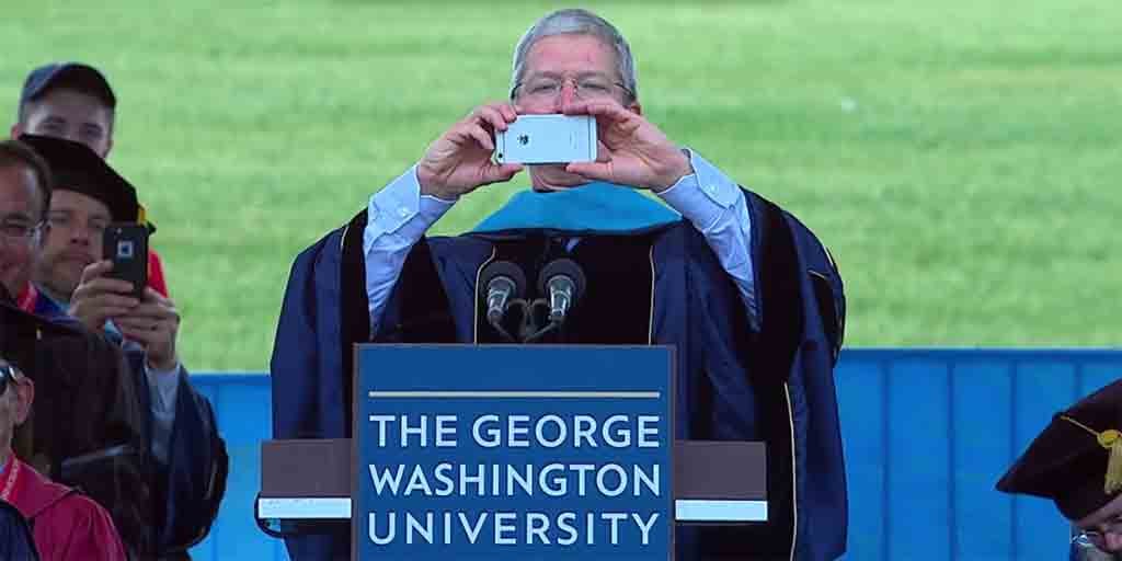 Tim Cook's Graduation Speech at George Washington University | PS Tech