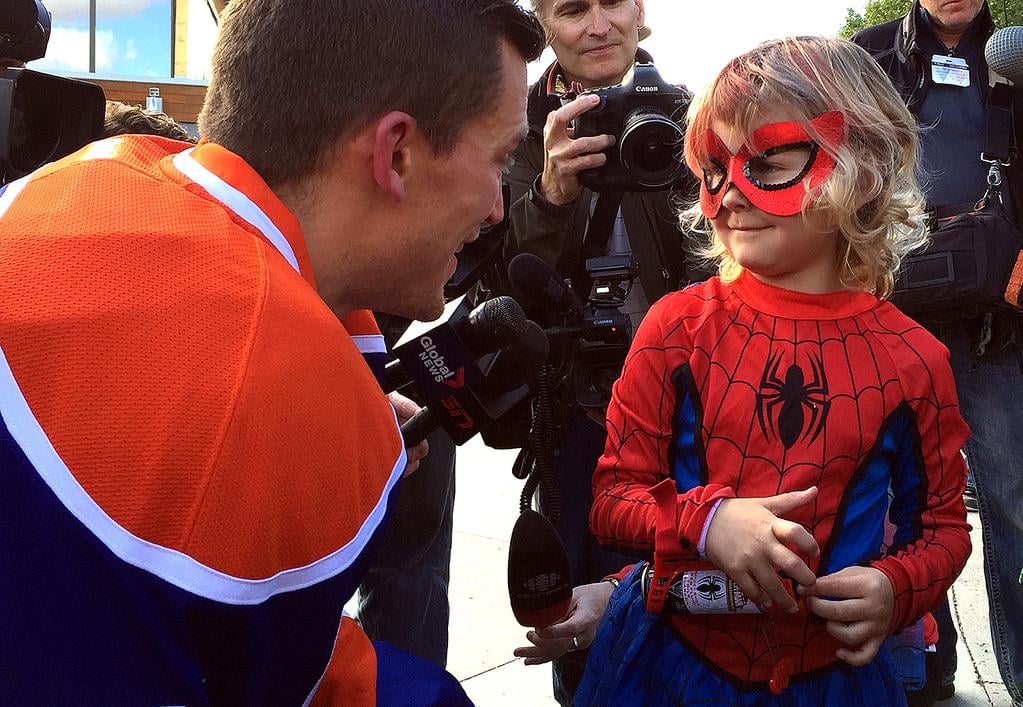 Spider-Mable Girl With Cancer Becomes Superhero in Edmonton | POPSUGAR ...
