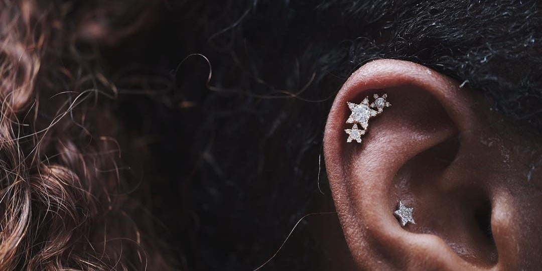 Triple Ear Piercings Are Trending Everywhere Right Now | PS Beauty