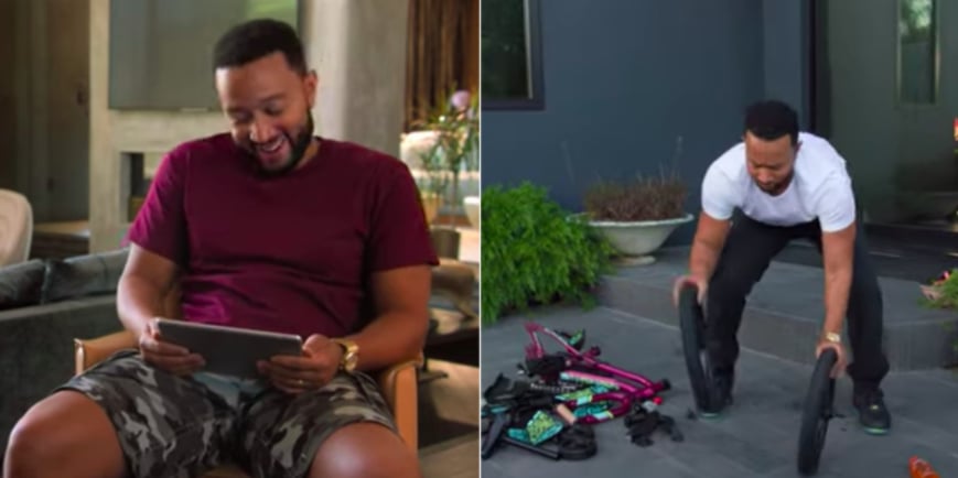 John Legend Father's Day Video | Building Luna a Bike | PS Family