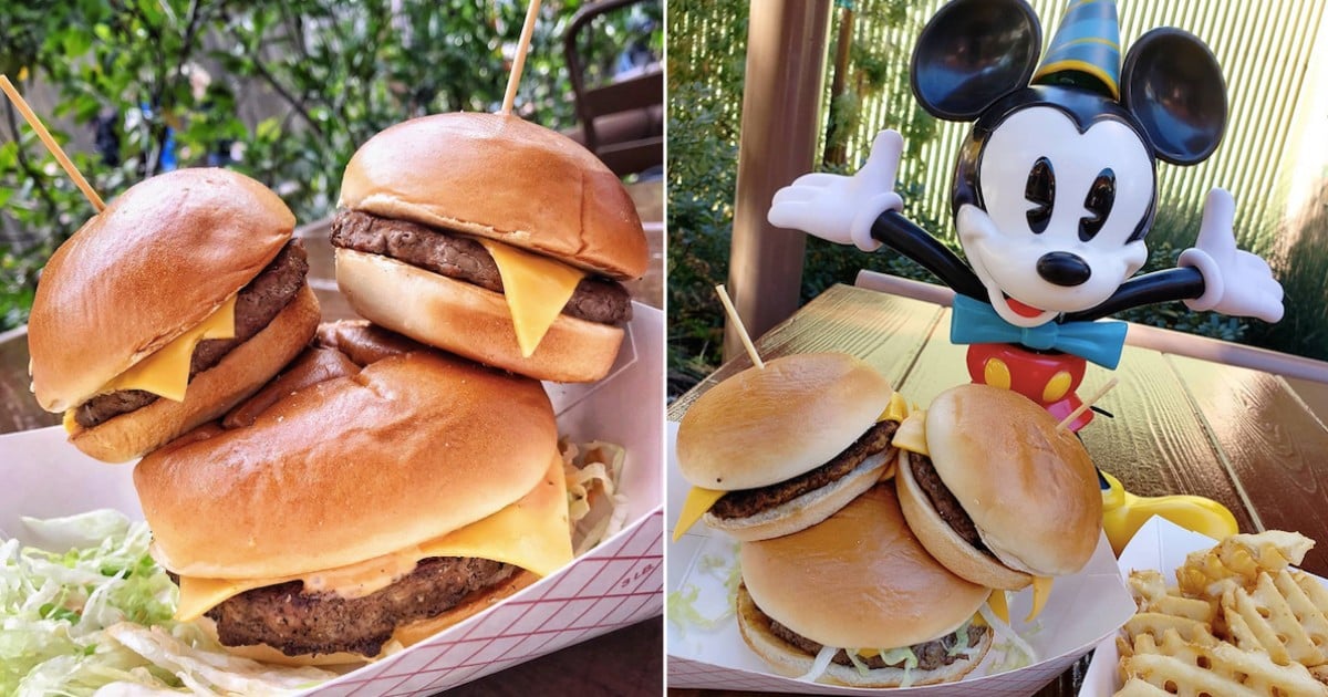Mickey Share Your Ears Burger at Disney California Adventure | POPSUGAR ...