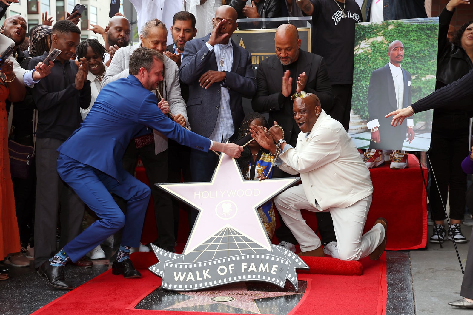 Tupac Shakur Receives Star on Hollywood Walk of Fame | PS Celebrity