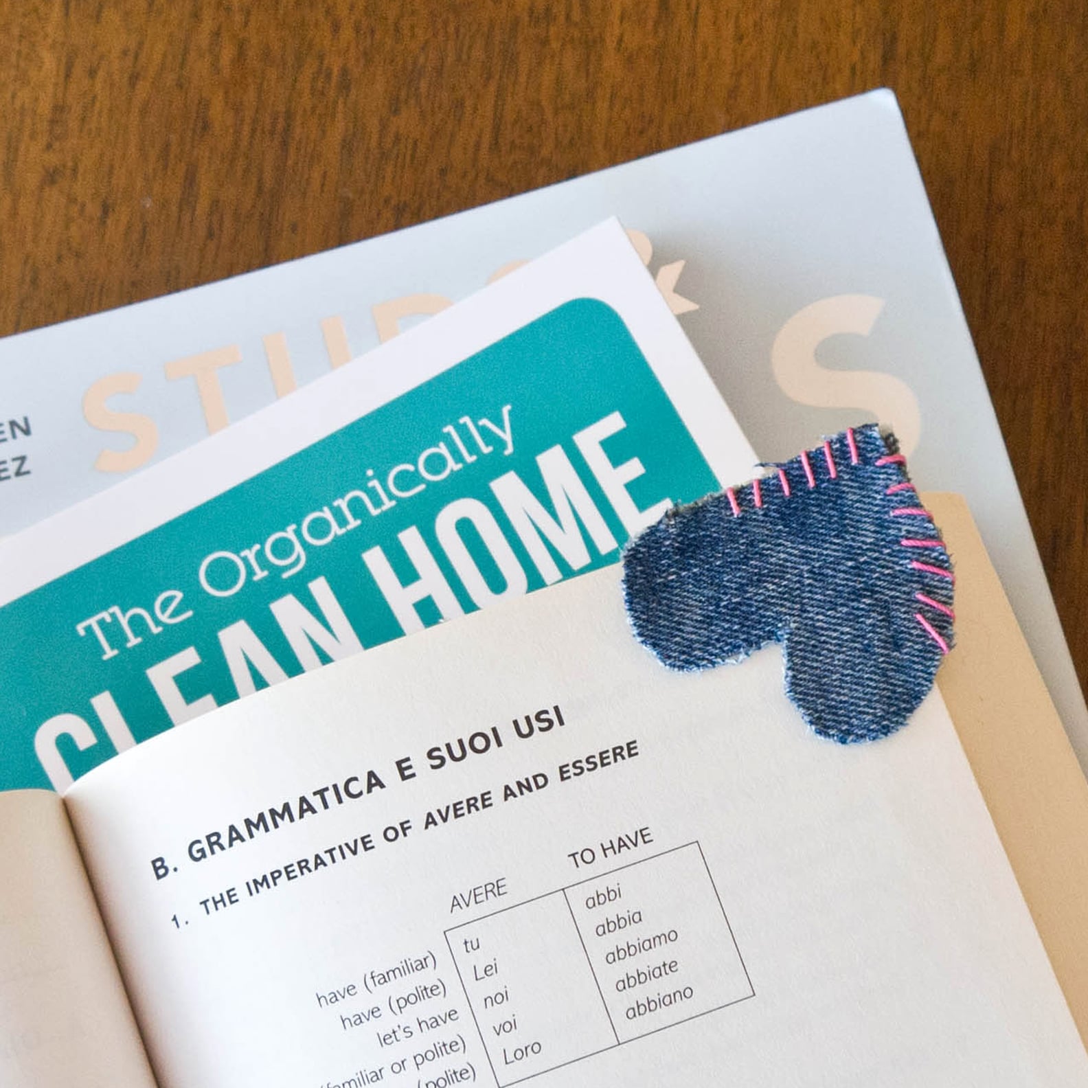 Denim-Heart Bookmarks | PS Smart Living