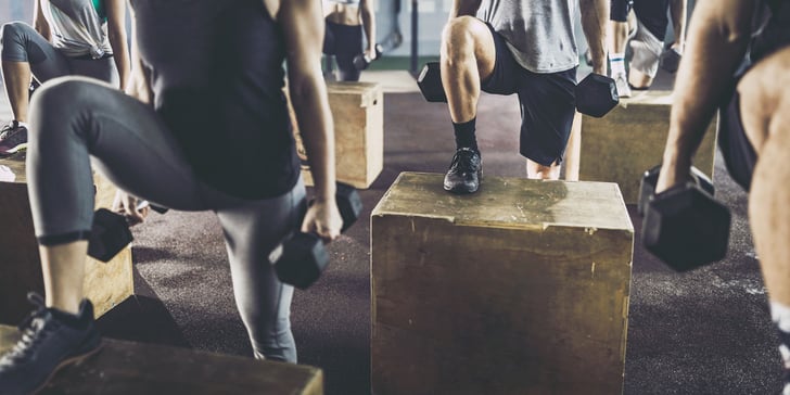 What Are Dumbbell Box Step-Ups? | POPSUGAR Fitness