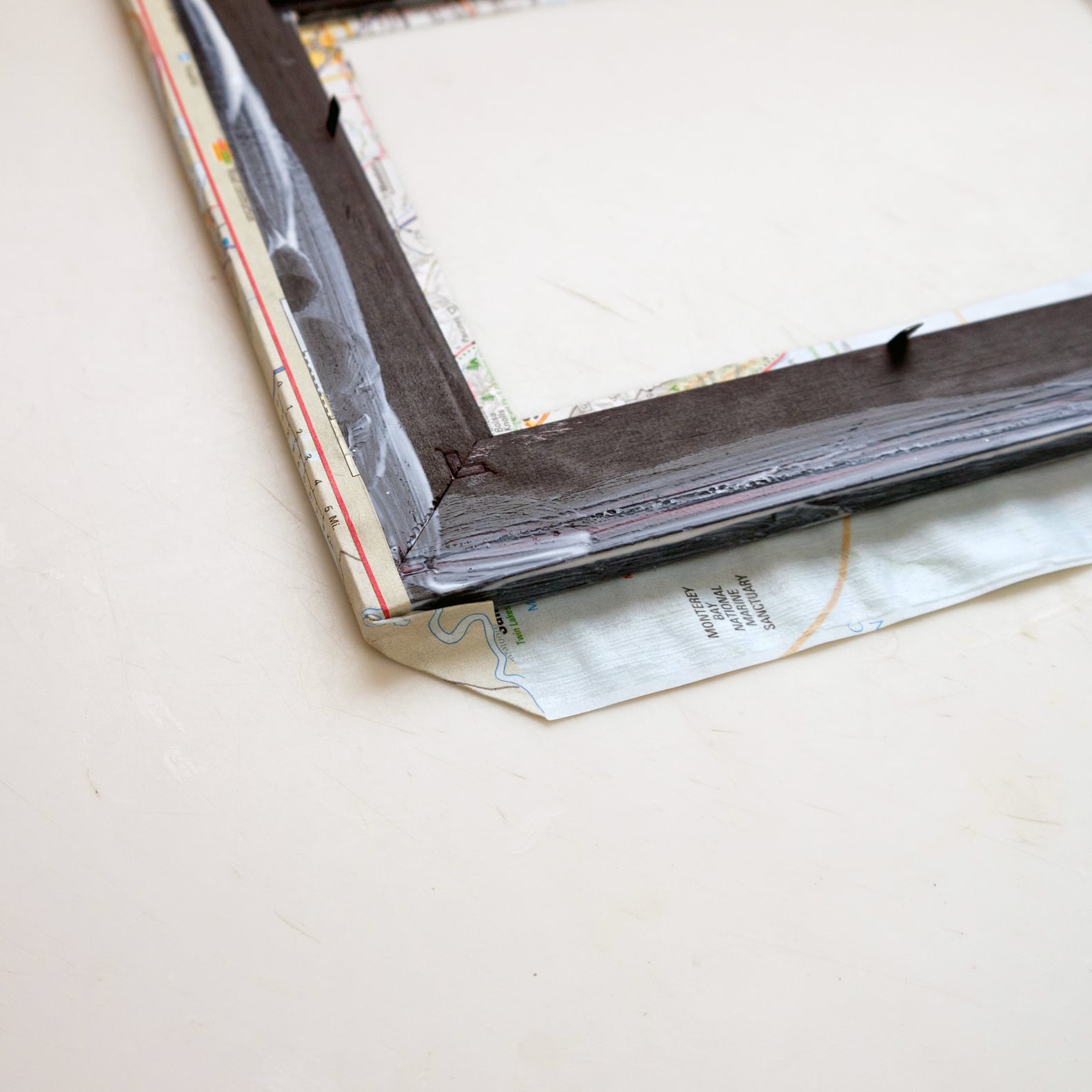 DIY Map Frame | PS Smart Living