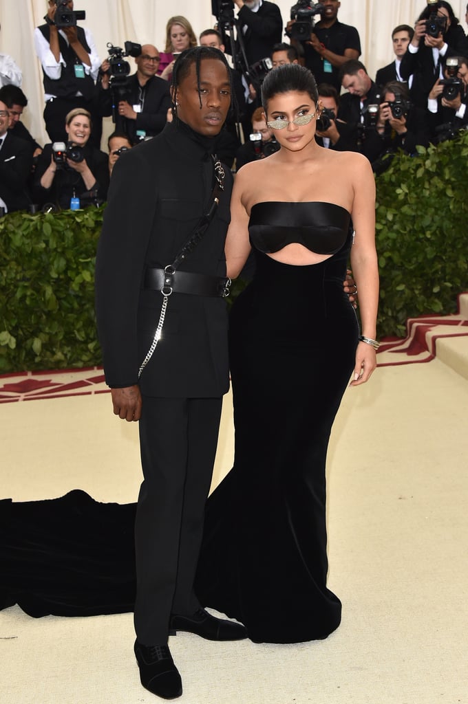 Kylie Jenner and Travis Scott at the 2018 Met Gala | POPSUGAR Celebrity