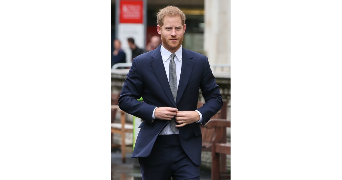 Prince Harry Visits King's College London March 2019 | POPSUGAR ...
