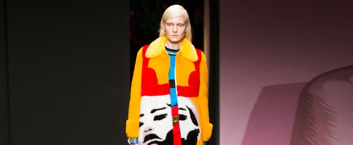 Prada Face Coat Street Style | POPSUGAR Fashion