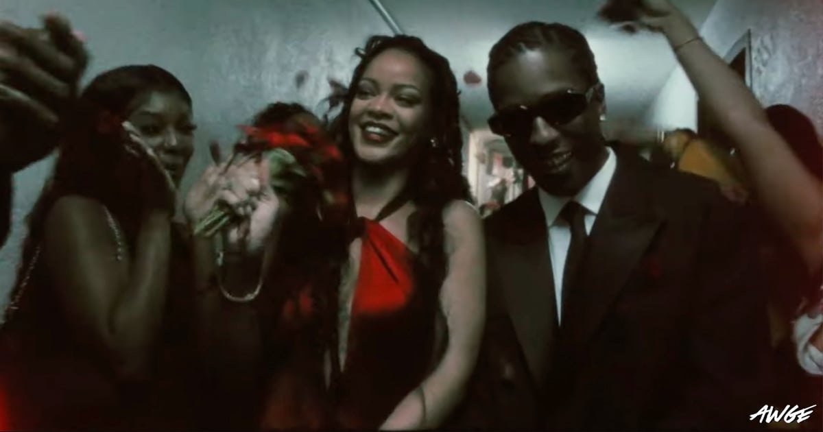 Rihanna's Outfits in A$AP Rocky's D.M.B. Video | POPSUGAR Fashion