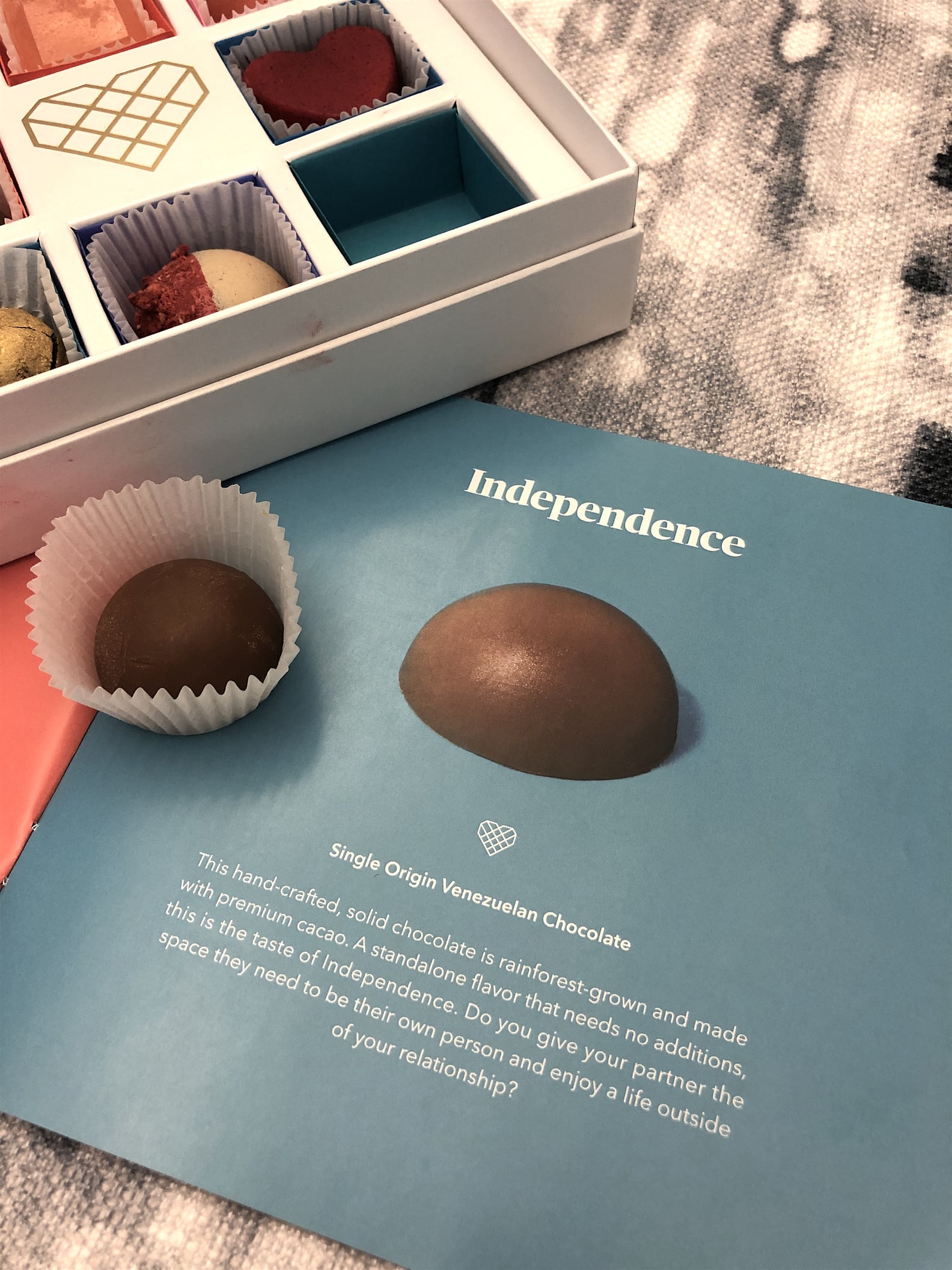 One Love Foundation Box of Chocolates Campaign 2019 | PS Love