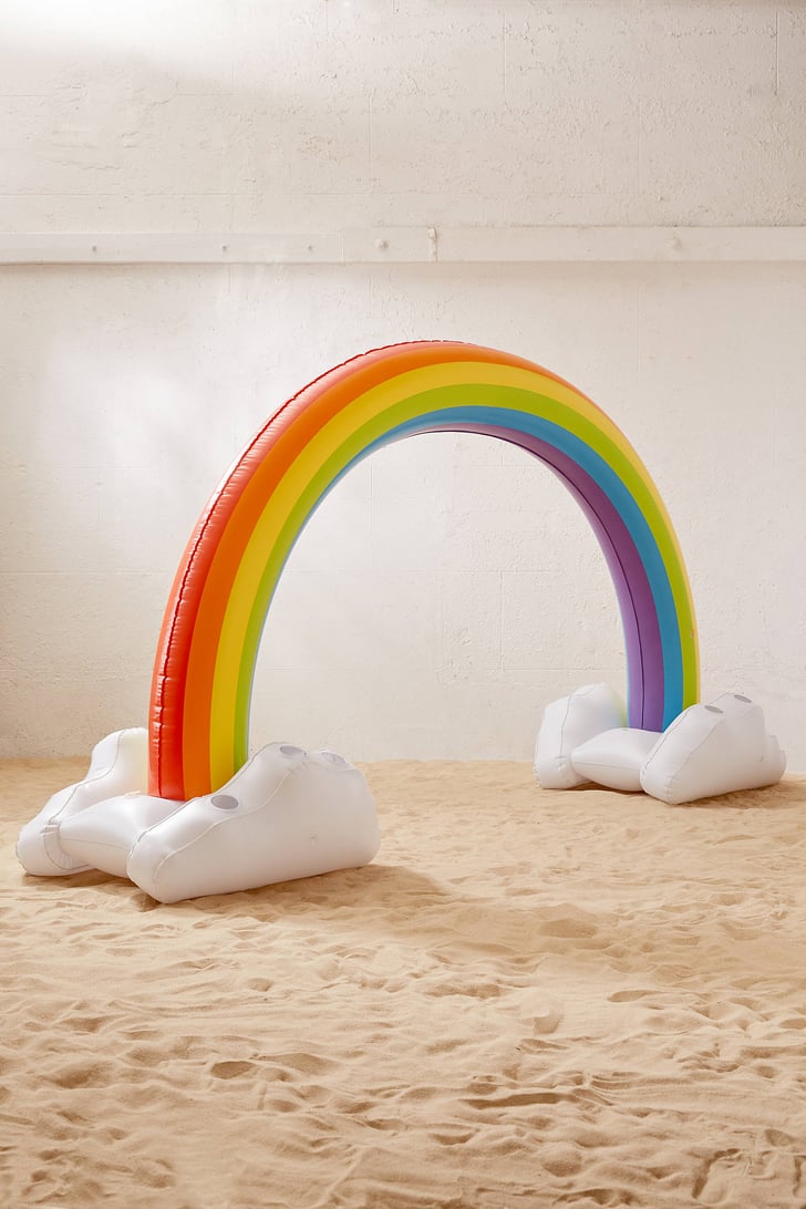 Rainbow Pool Float | Coolest Pool Floats 2019 | POPSUGAR Smart Living ...
