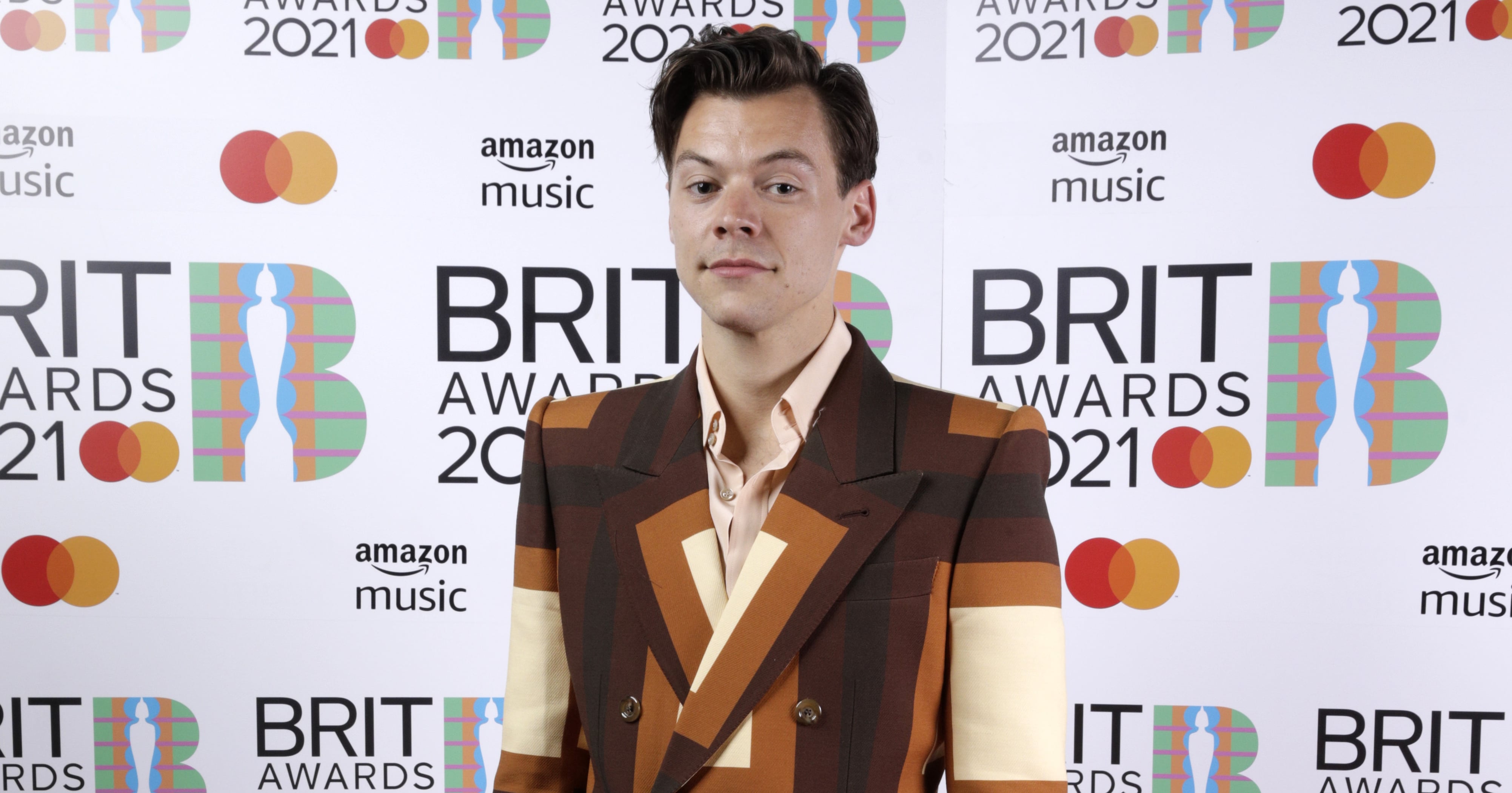 Harry Styles's Gucci Outfit at the 2021 BRIT Awards | PS Fashion