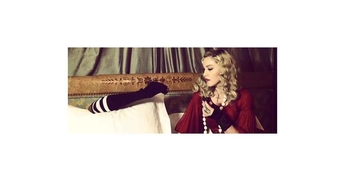 Madonna's Sock Puppet | POPSUGAR Celebrity