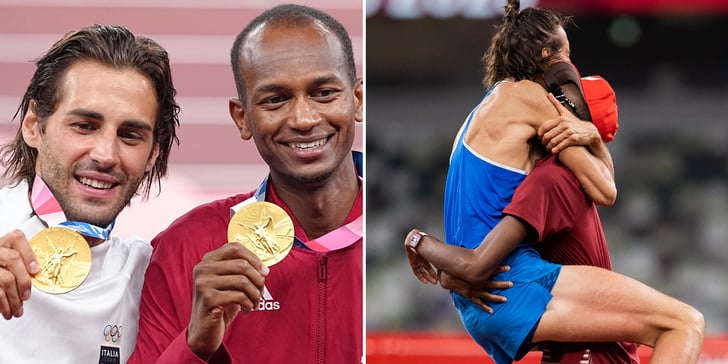 Olympic High Jumpers Share the Gold Medal | Photos | POPSUGAR Fitness UK