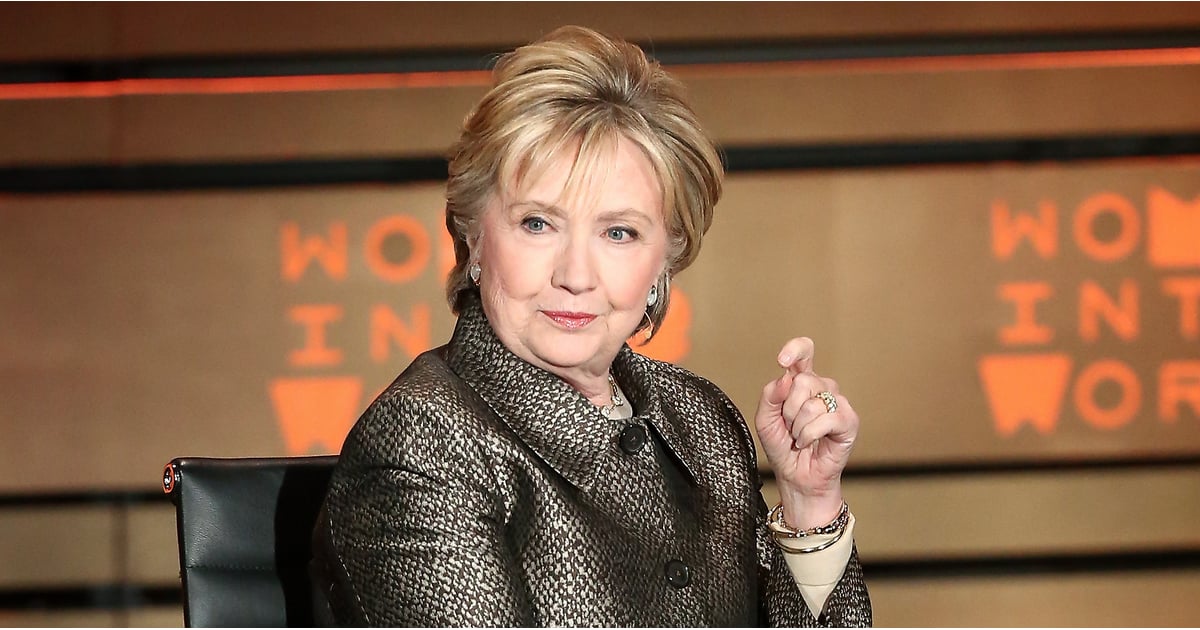 Hillary Clinton's Silver Jacket For Post-Election Interview | POPSUGAR ...