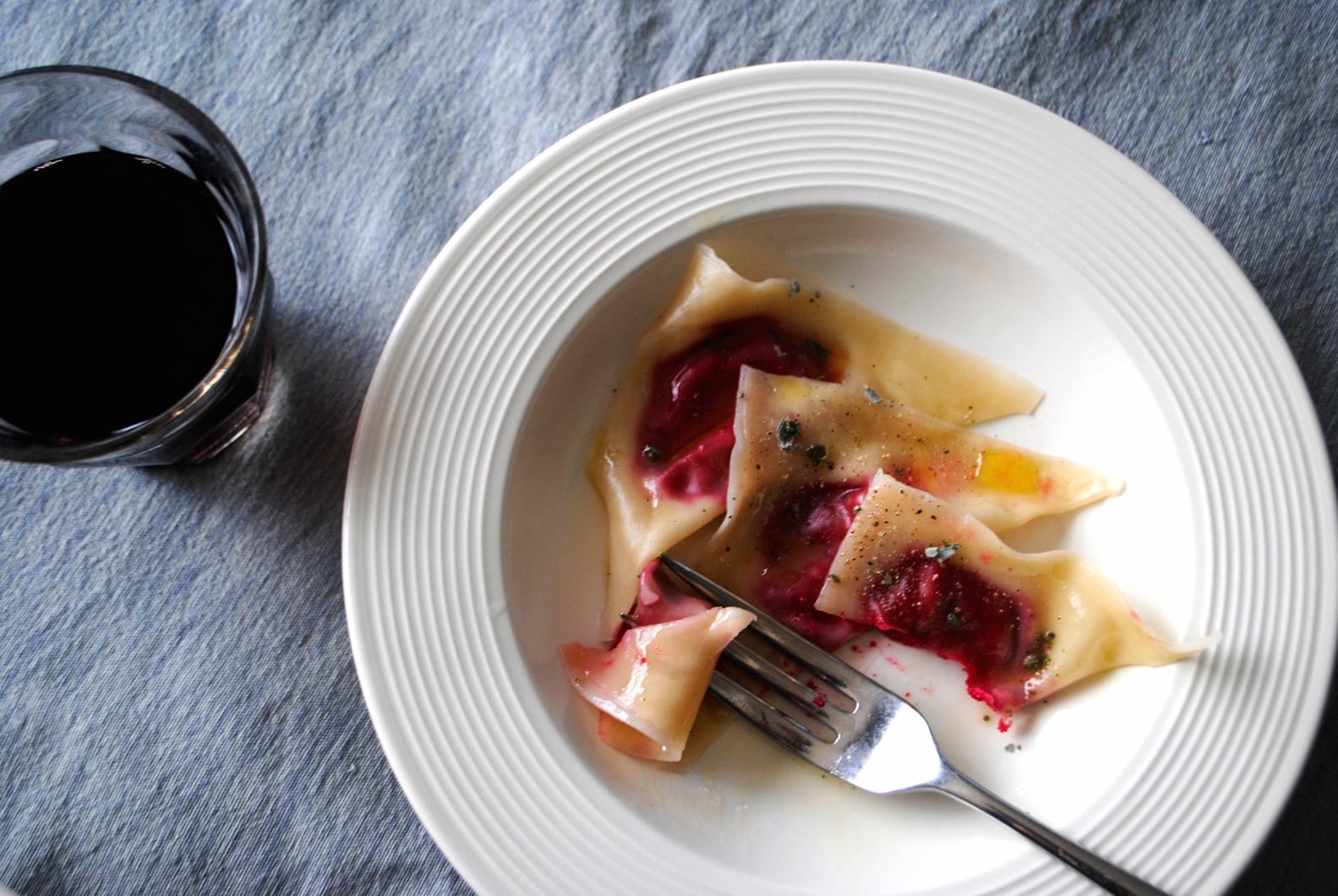 Roasted Beet Ravioli | PS Food