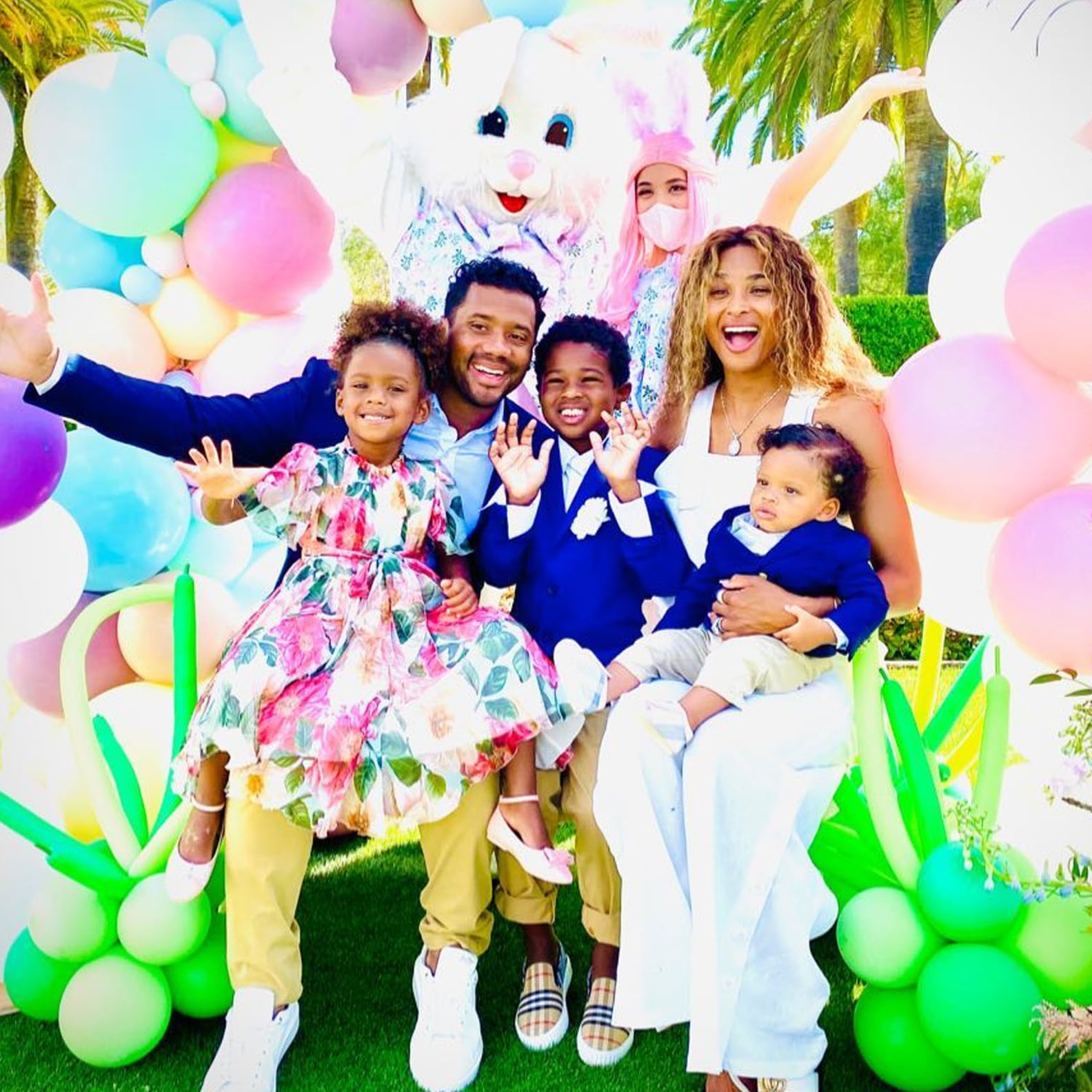 Ciara and Russell Wilson Celebrate Win's First Easter: Video | PS Family