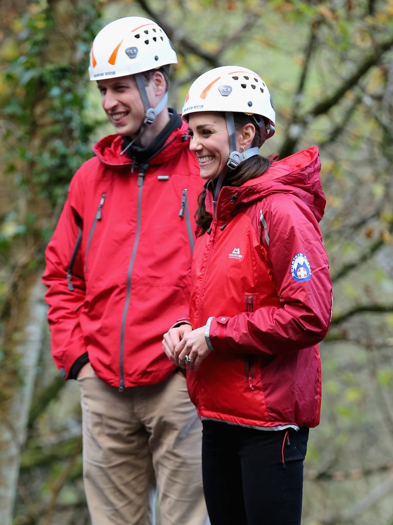 Kate Middleton and Prince William Rock Climbing in UK 2015 | POPSUGAR ...